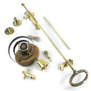 View our original Victorian Brass Bell Pulls. Free delivery