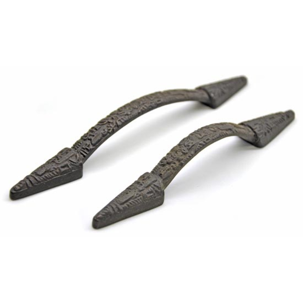 Antique Bronze Gothic Aztec Pull Handle | Cast in Style®